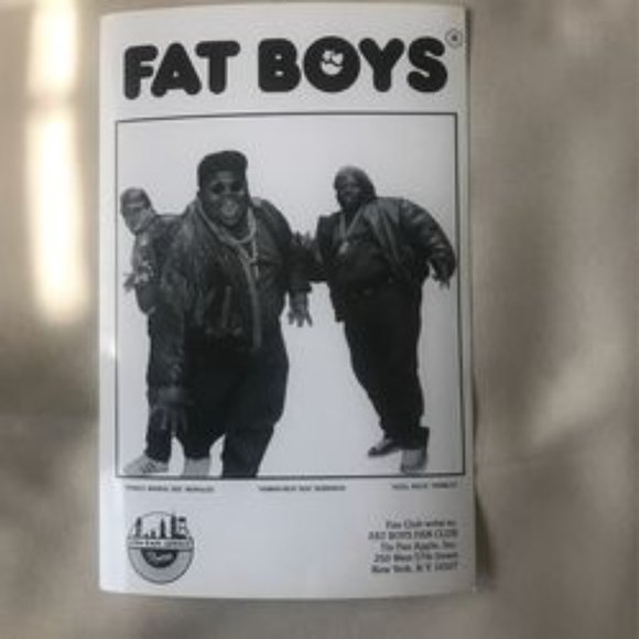 fat boys | Other | Rappers Fat Boys Promo Photo From 98s | Poshmark